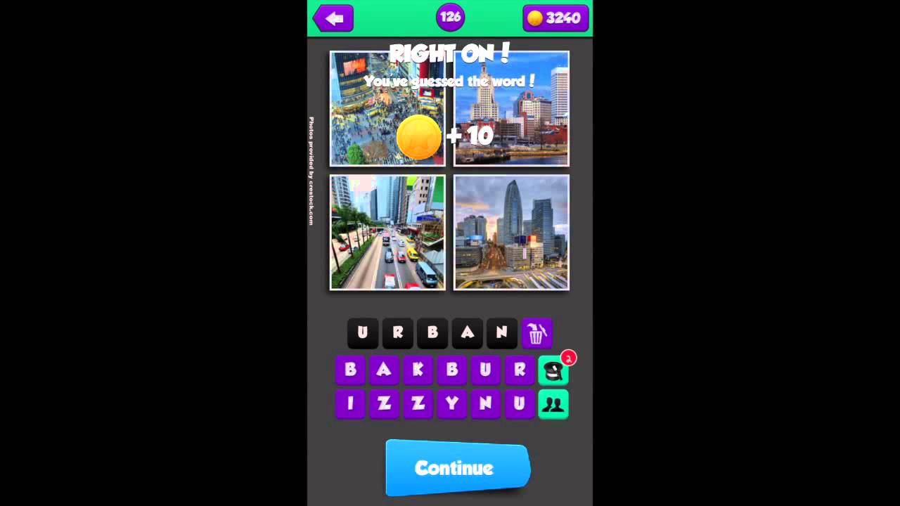 Pic The Word - Level 126 Walkthrough - Find The Common Word Answers ...