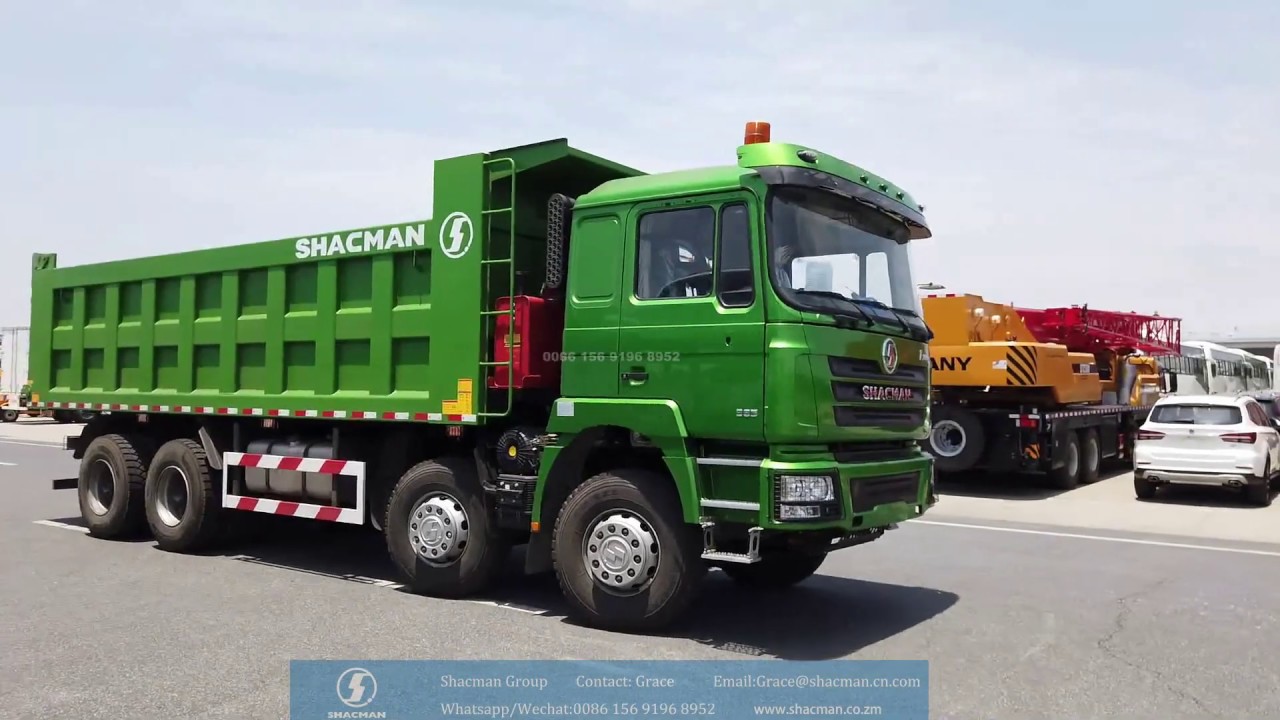 Shacman F3000 8x4 25cbm Tipper Truck with retarder for Sale - YouTube