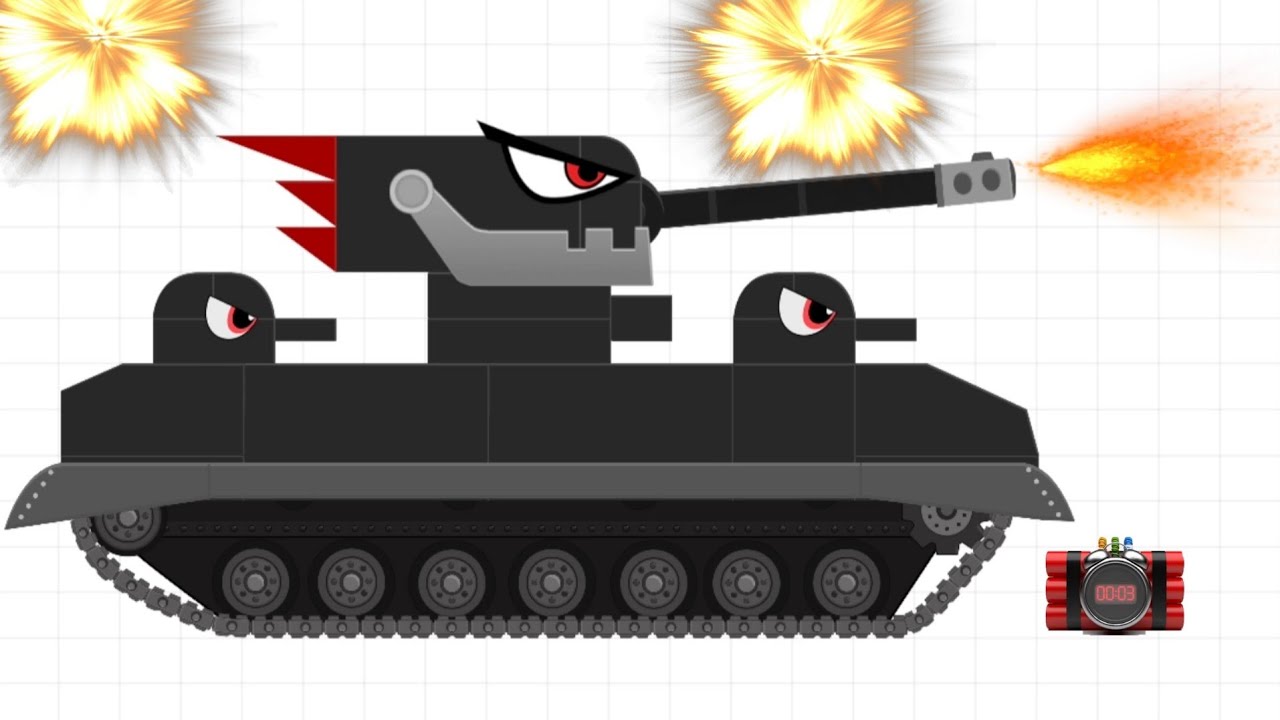 Labo Brick Tank Si Rambut Api Melawan Tank Monster Hitam Bermata Kuning ...