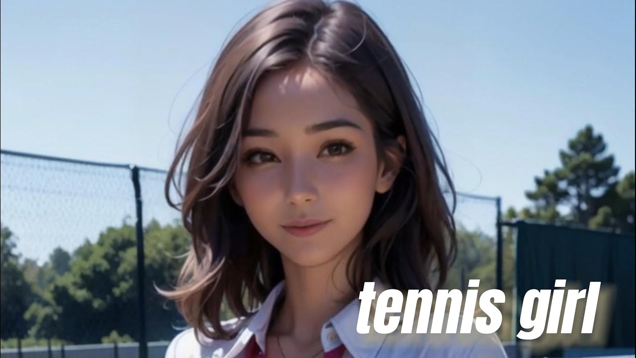 【AI ART】Net Bound Beauty: The Charms of a Tennis Enthusiast - YouTube