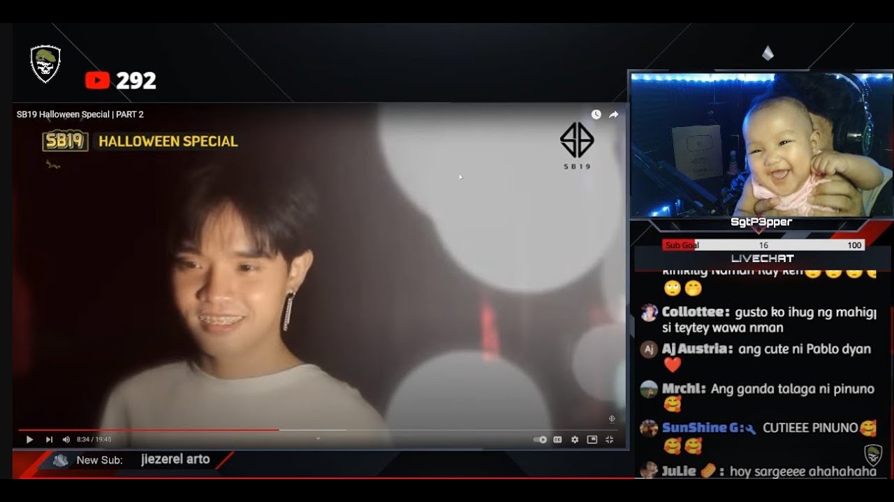 Sgt.P3pper Live Reaction - SB19 Limborack challenge Halloween Special ...