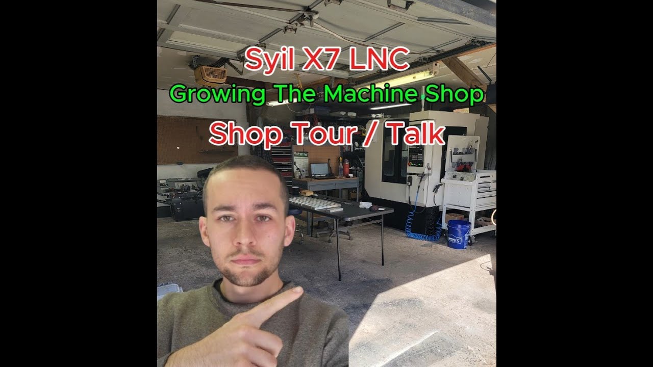 Small cnc machine shop tour - YouTube