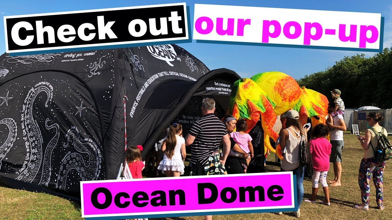 The Ocean Dome - immersive all-weather pop-up event space - YouTube