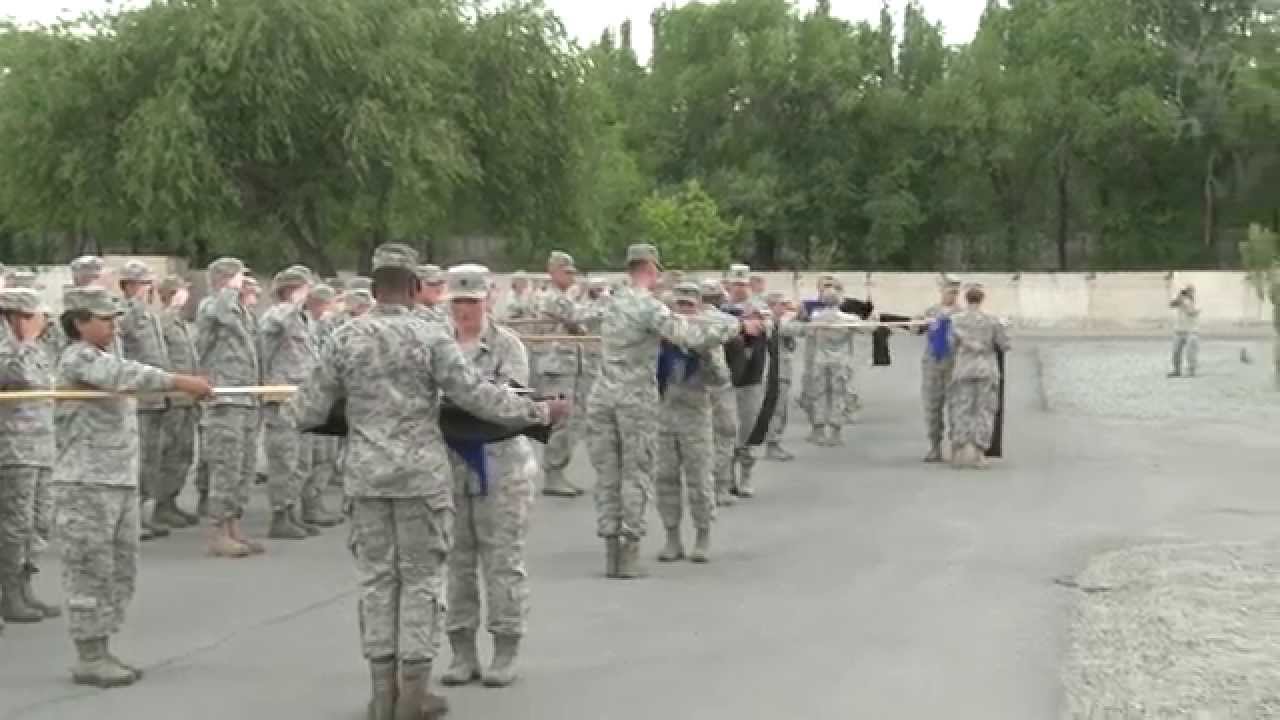 376 Air Expeditionary Wing Inactivation Ceremony - YouTube