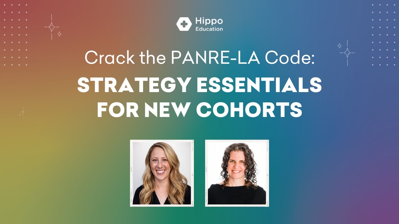 Crack the PANRE-LA Code: Strategy Essentials for New Cohorts - YouTube