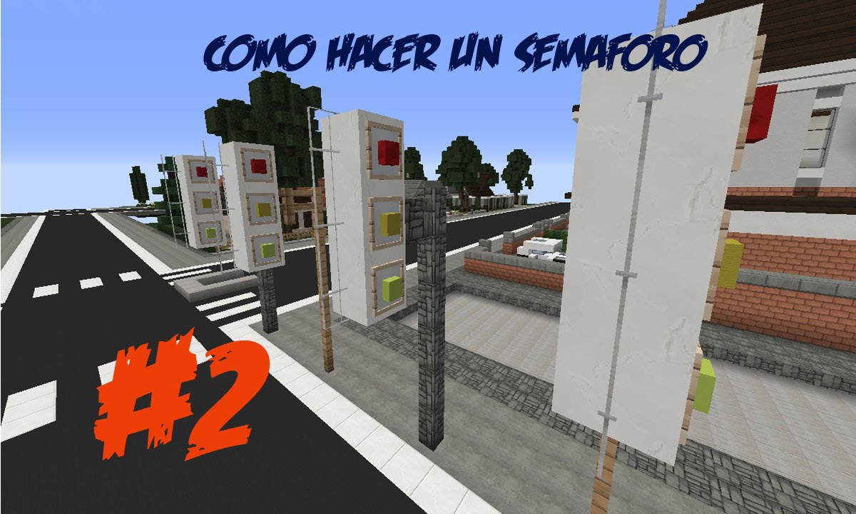 Minecraft - Como Hacer Un Semaforo || #2 - YouTube