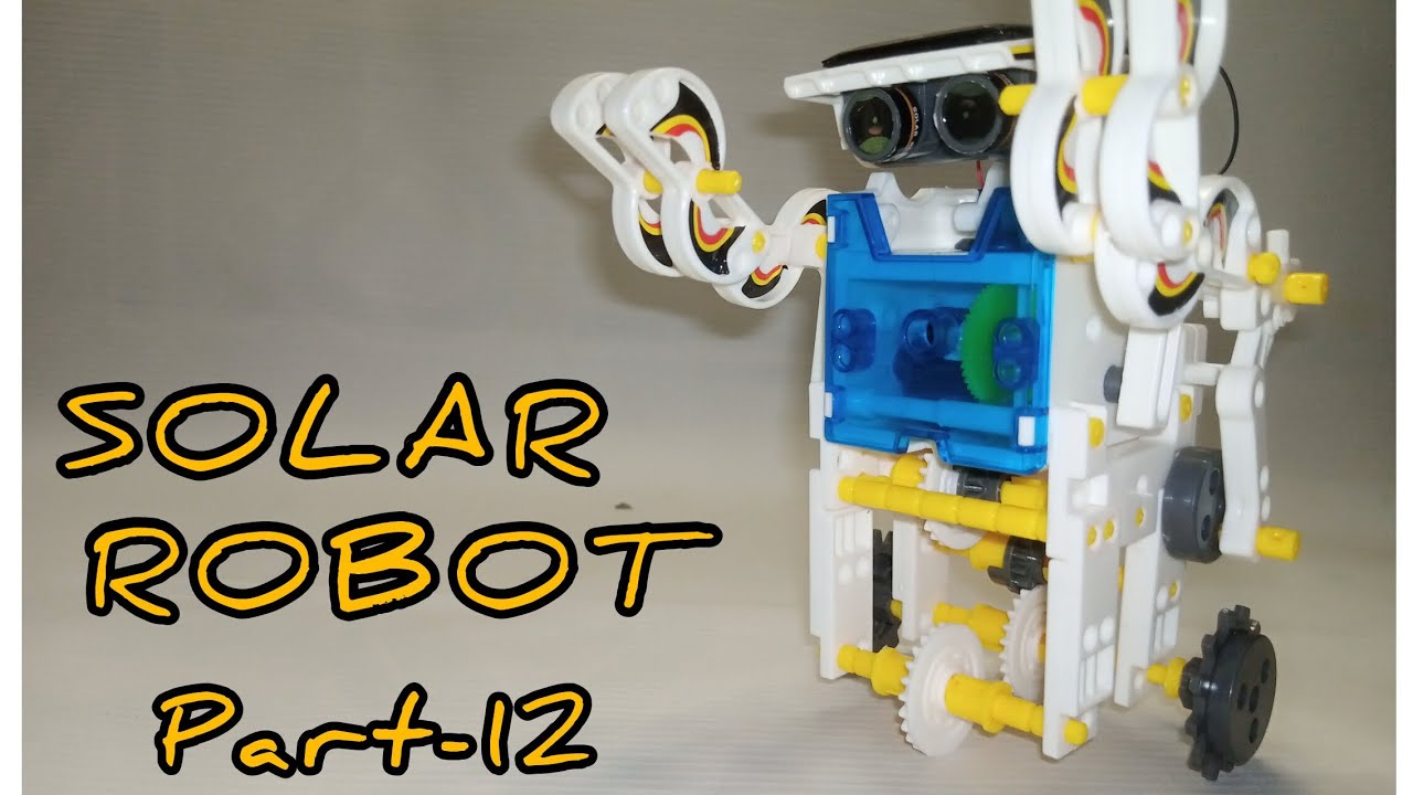 Amazing Zombie-bot Solar Robot Part-12||@favoritehobbiestutorial - YouTube