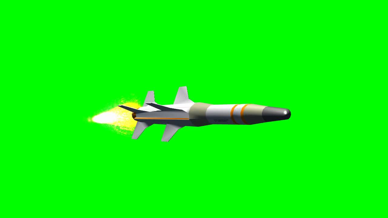 Missile flying - free green screen effect HD animation - free use - YouTube