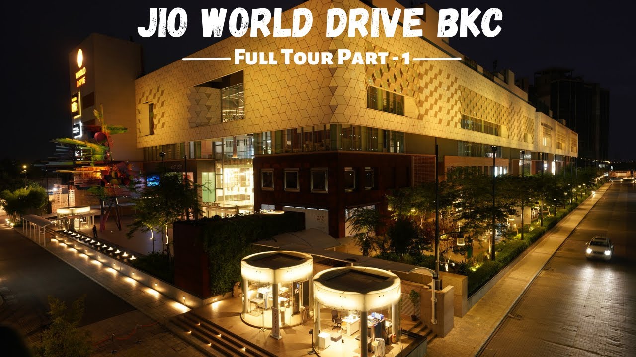 Jio World Drive BKC Full Tour | India's First Roof Top Theatre | Really ...