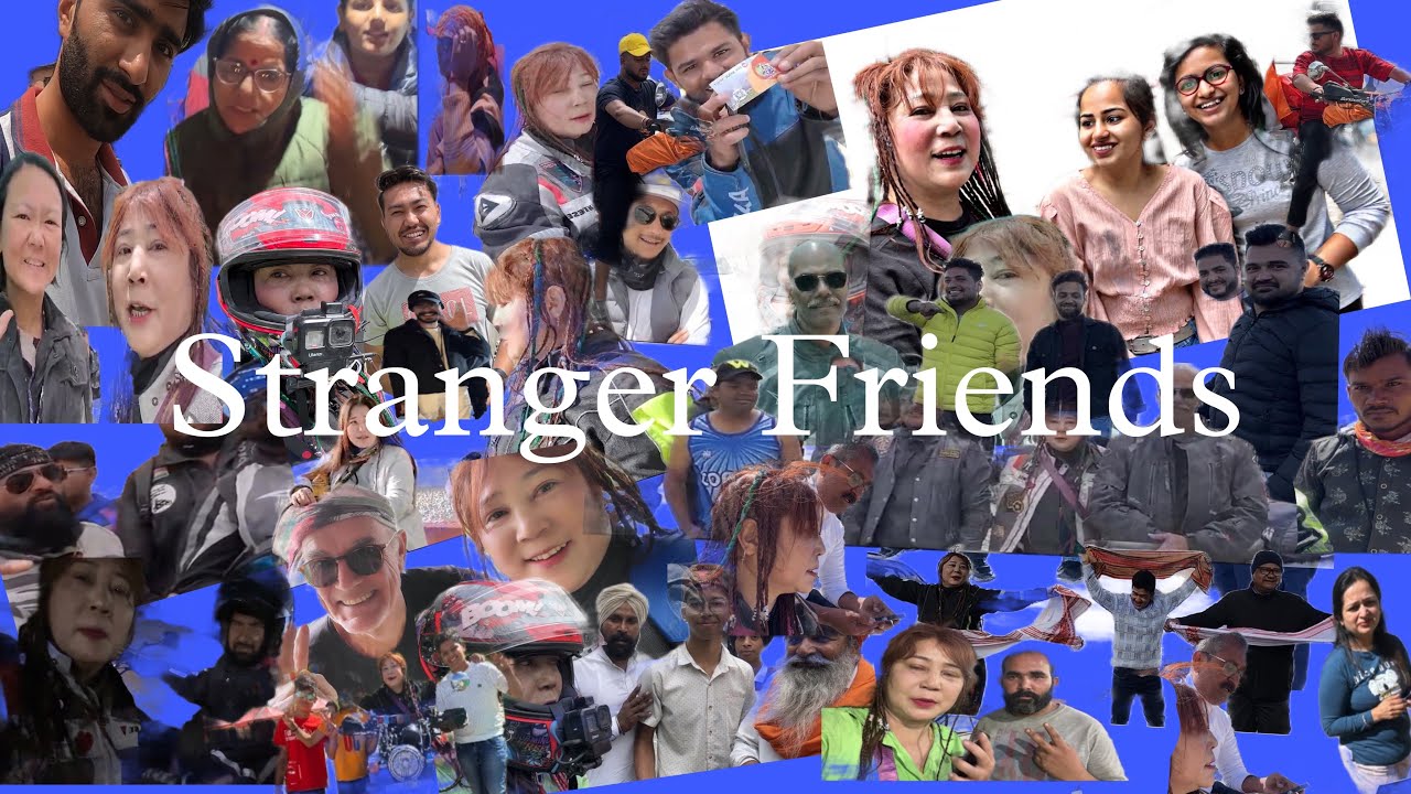 Stranger friends meet and greet in my Ladakh ride 2023 - YouTube