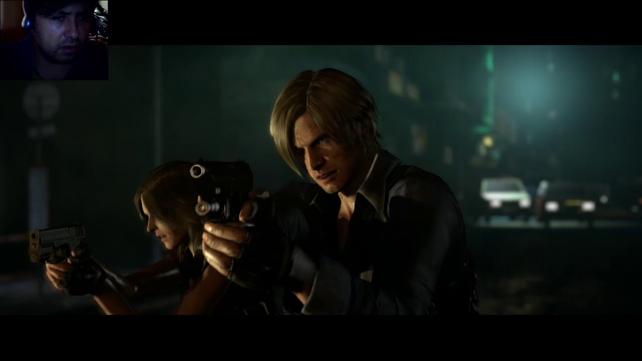 jugando resident evil 6 a matar a simmons el tiranosaurio rex con un ...