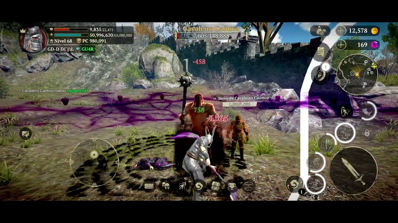 Evil Lands Chaotic Knight Boss - YouTube