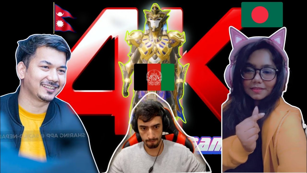 4k Gaming Nepal Vs ABG Best Gamers Vs Bangladesh Streamer|too much Intense|Power 4k Gaming Squad ...