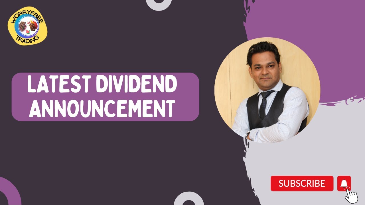 Latest Dividend Announcements - YouTube