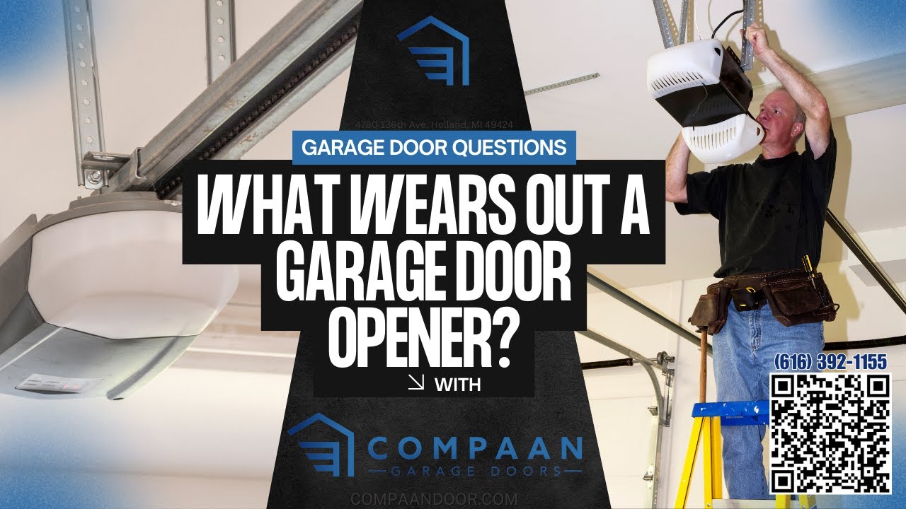 What wears out a garage door opener? - Compaan Door & Operator Co - YouTube