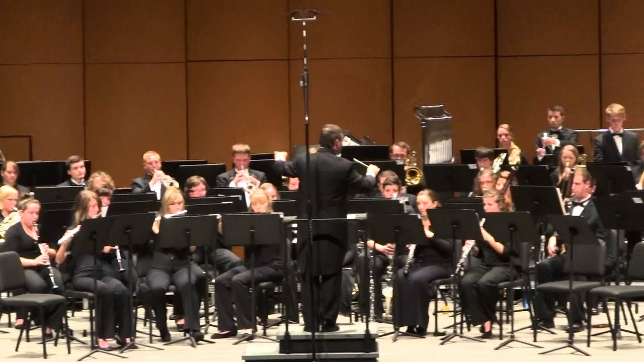 EKU Symphonic Wind Ensemble - First Suite in Eb - YouTube