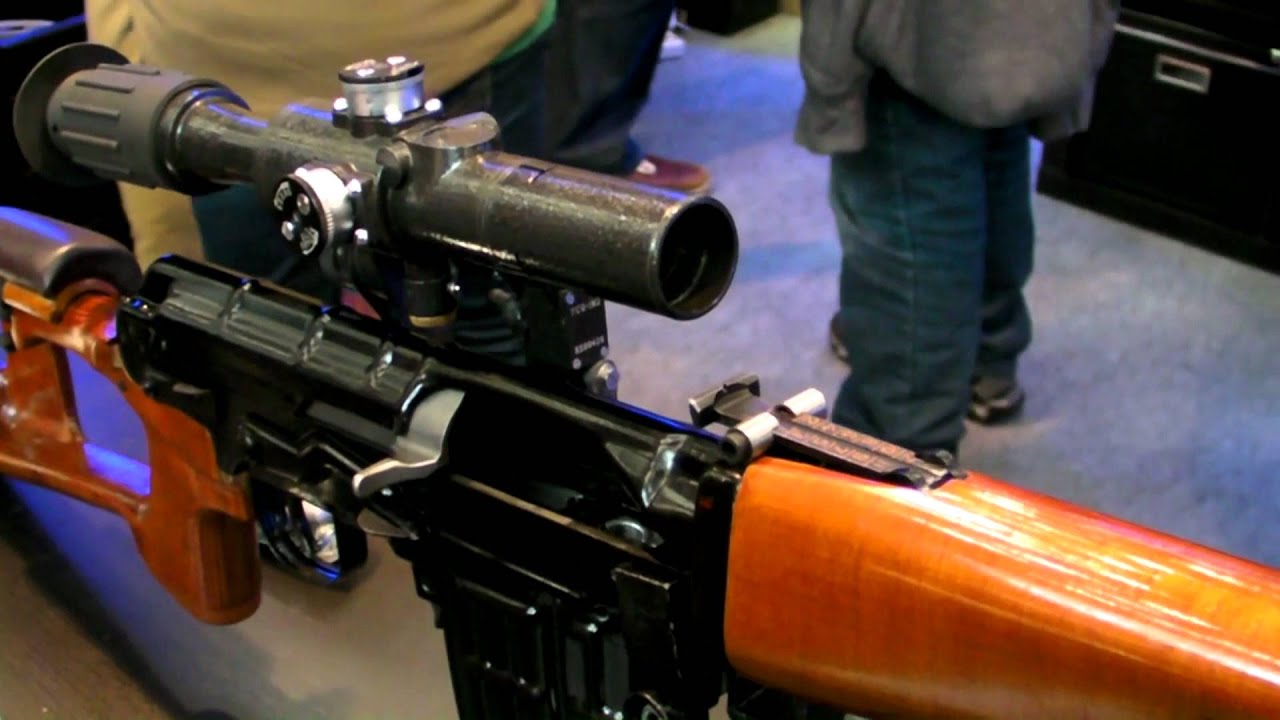 Real Sword SVD Gas Blowback Rifle Video - YouTube