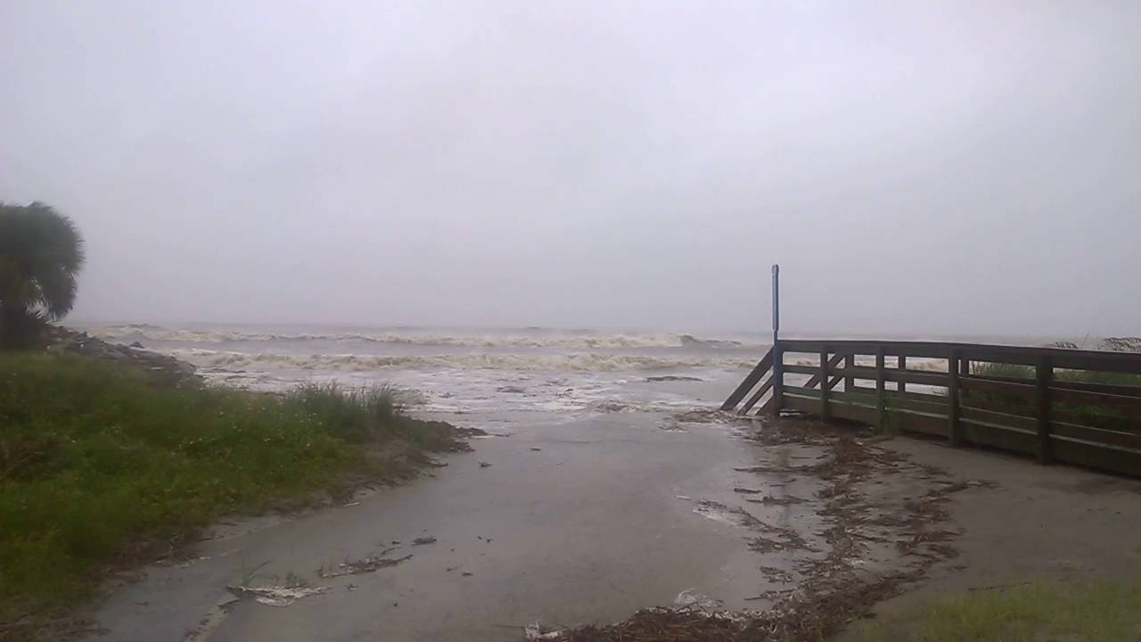 Video from St. Simons Island beach 2 - YouTube