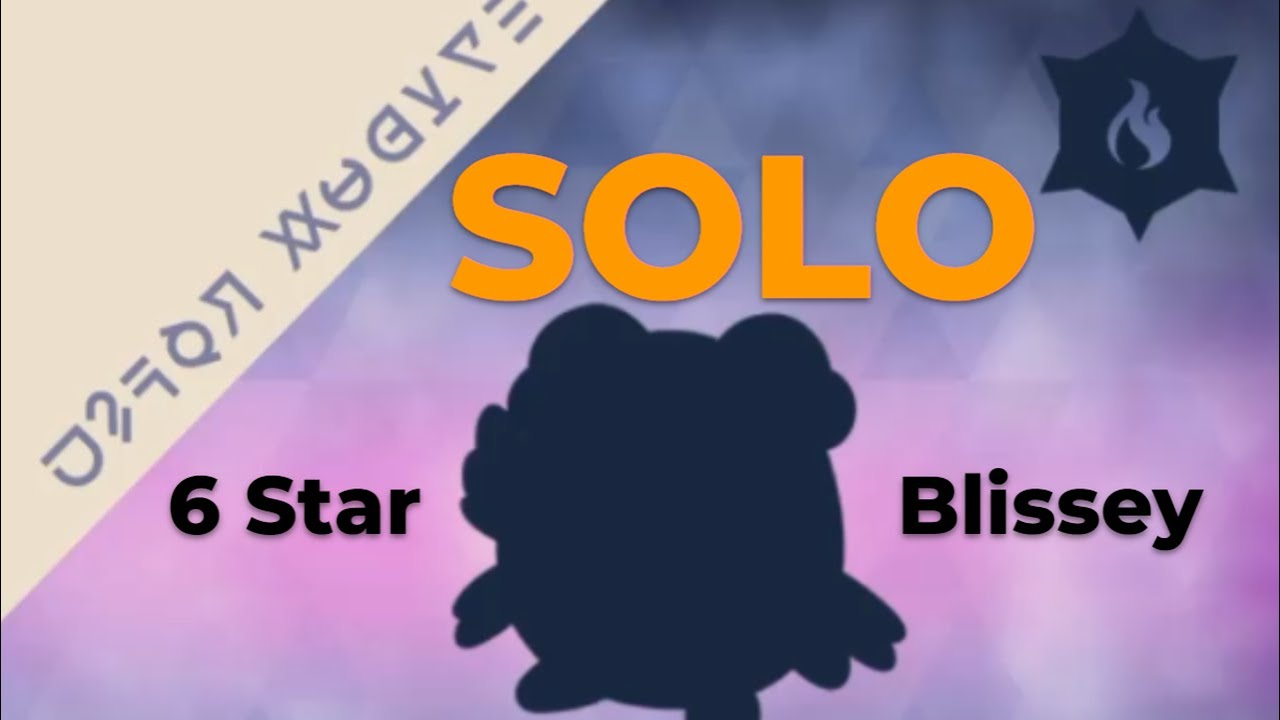 How to SOLO 6 star Blissey Fire Tera Type - Koraidon - Pokemon Scarlet ...