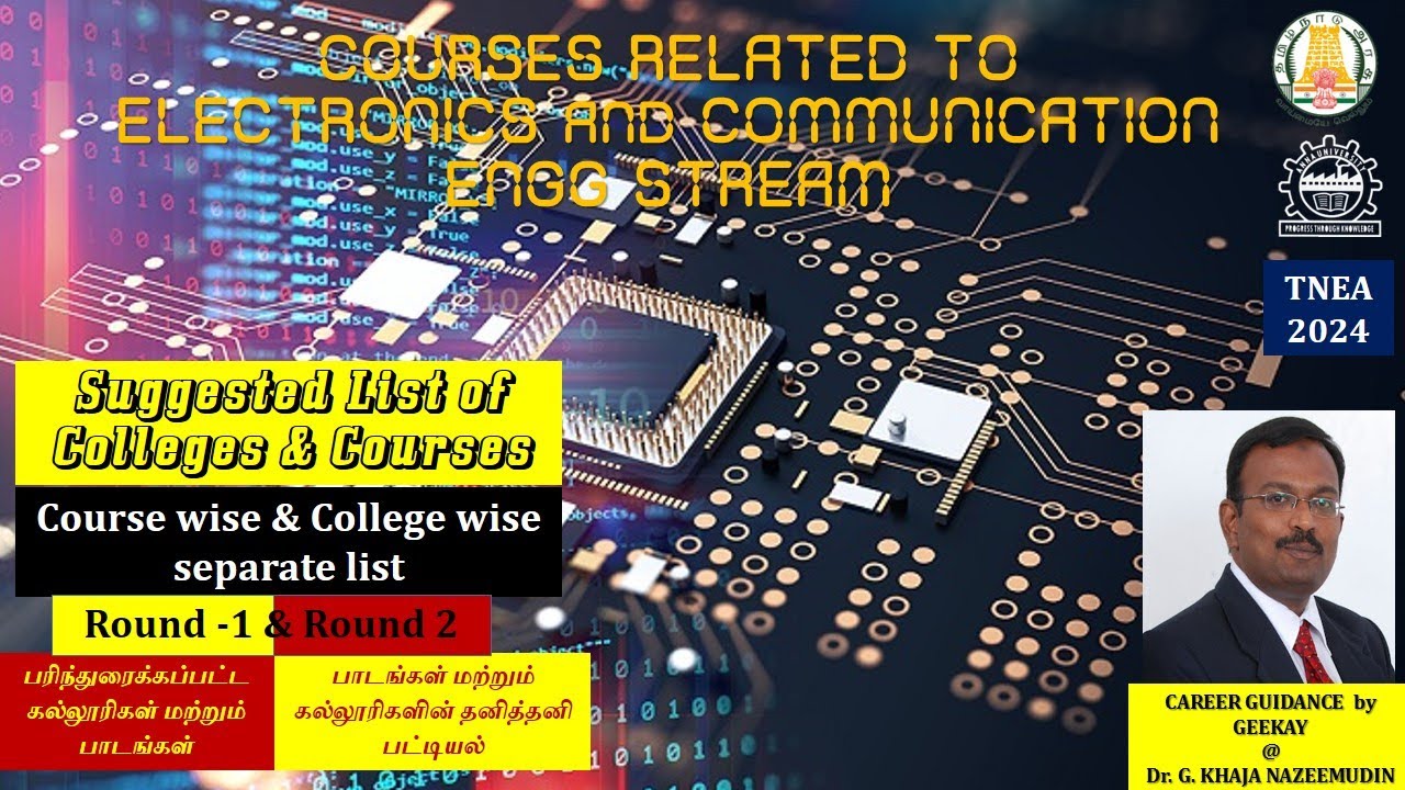 Suggested List of Colleges Courses Related to Electronics ...
