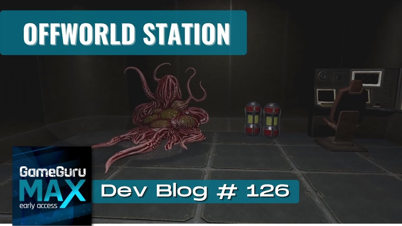 GameGuru - Broadcast #126 - Offworld Station - YouTube
