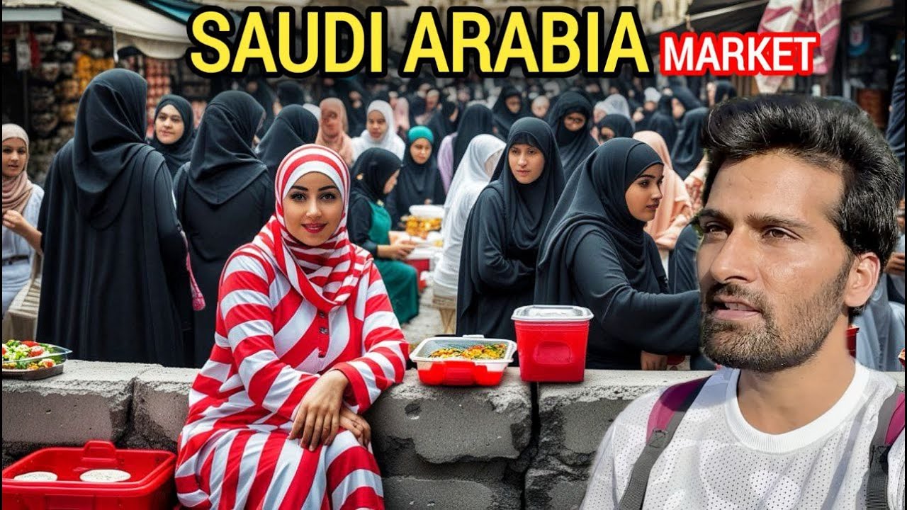 Exploring Local Markets Of Saudi Arabia in Most Open And Modern City ...
