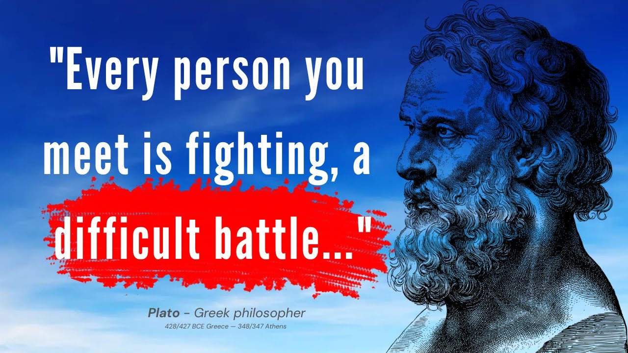 Plato - Life Changing Motivational Quotes | Motivation Mastery - YouTube