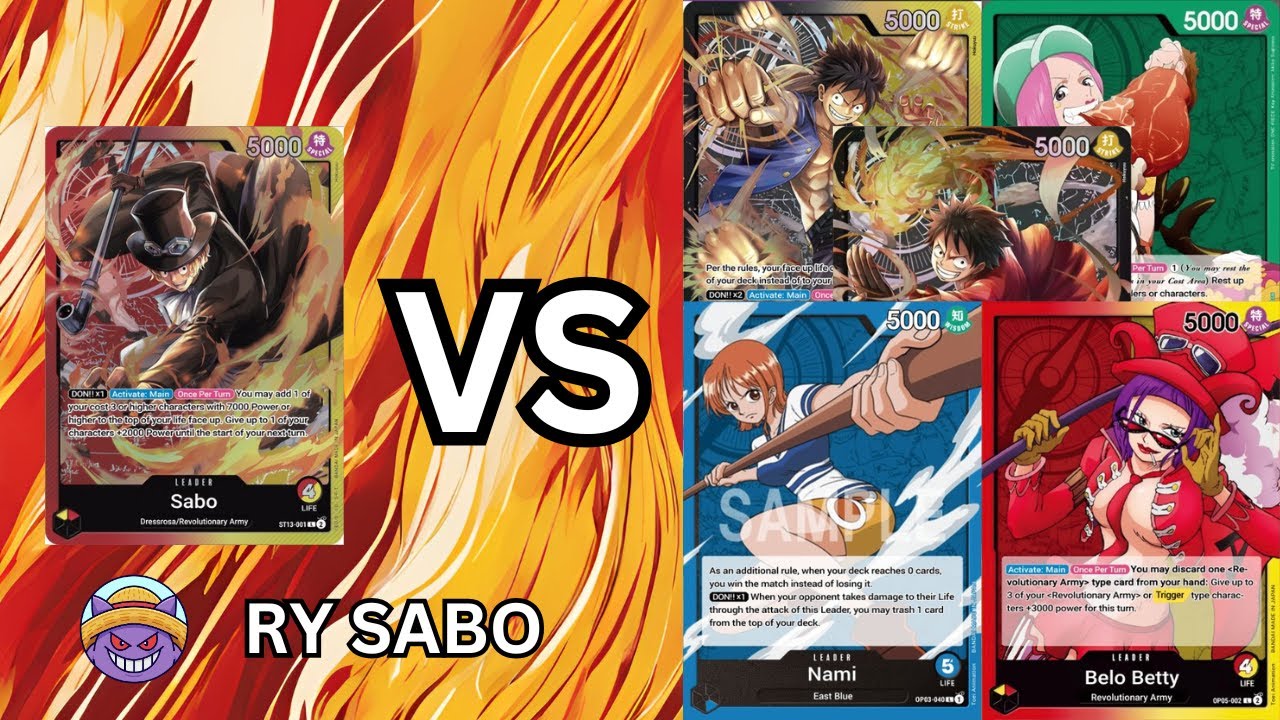 RY SABO (OP-08) - My Favorite Leader :D - YouTube