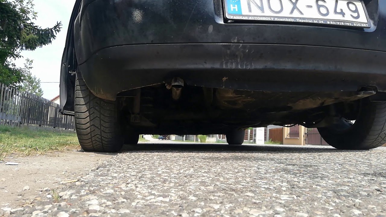 VW Golf 4 TDI open pipes/catback exhaust - YouTube