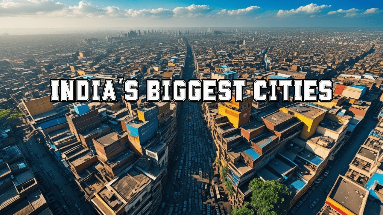 7 Biggest Cities in India 2025 – Where Dreams Touch the Sky! - YouTube