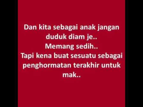Sayangi mak anda