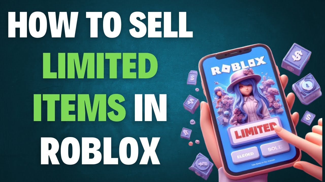 How to sell limiteds items on roblox- Full guide - YouTube