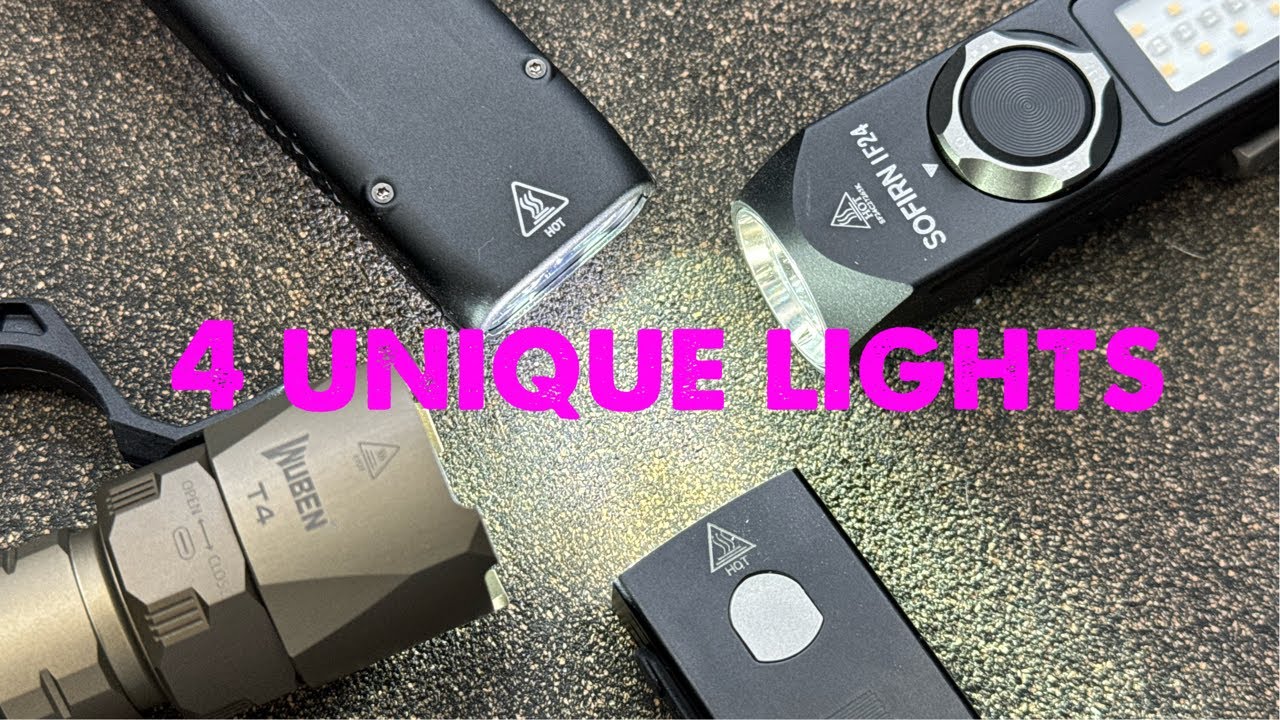 4 Flashlights You Should Check Out! - YouTube
