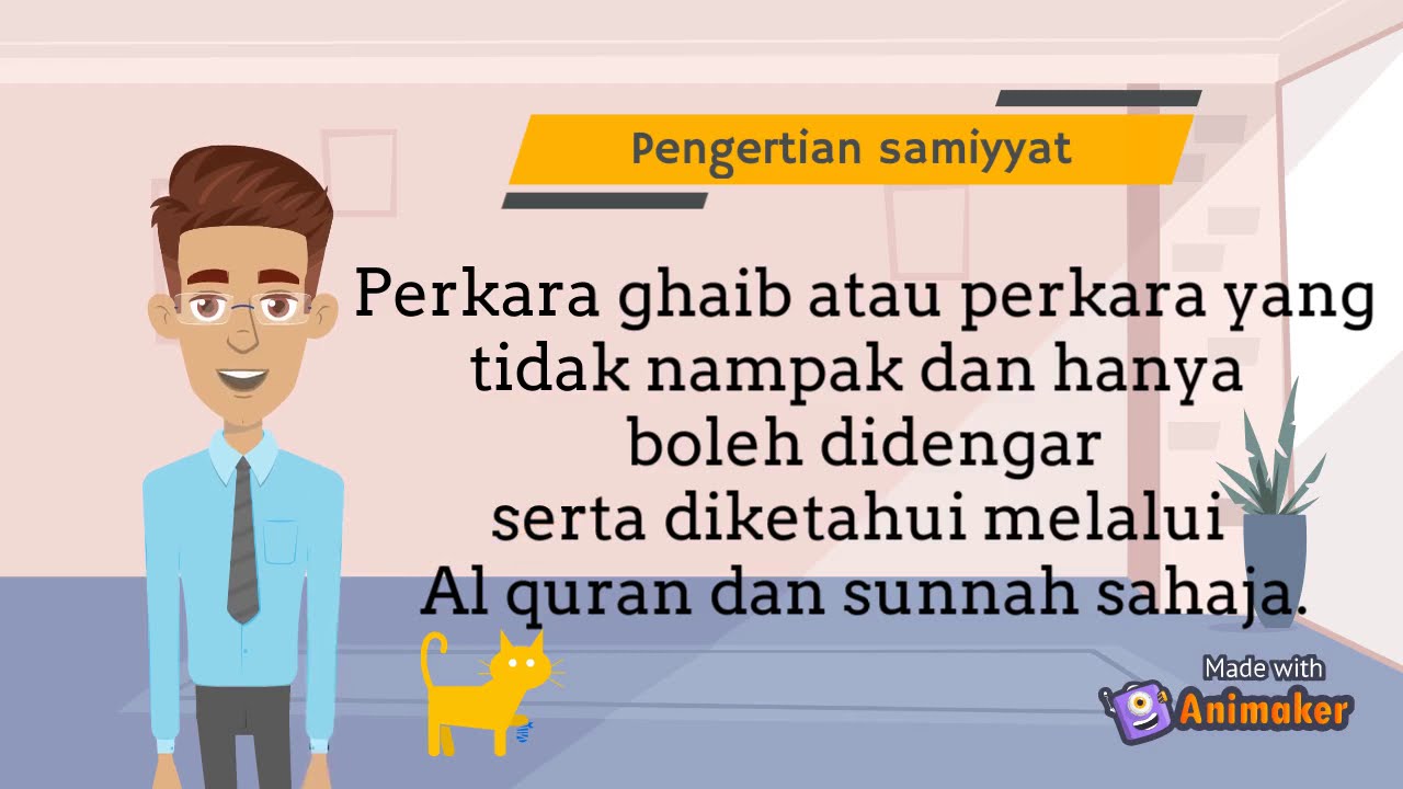 tauhid tahun 6 jais Perkara samiyyat unit 1 - YouTube