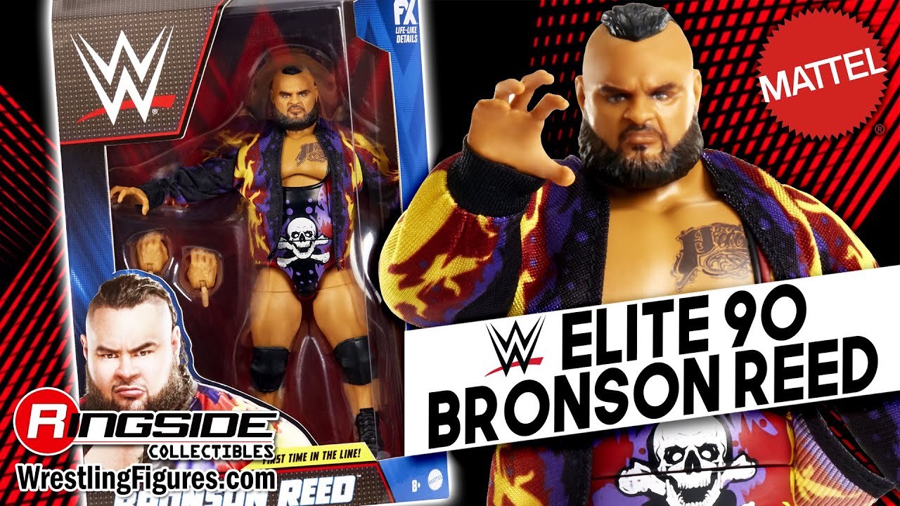 WWE Figure Insider: Bronson Reed - Mattel WWE Elite 90 Wrestling Action ...