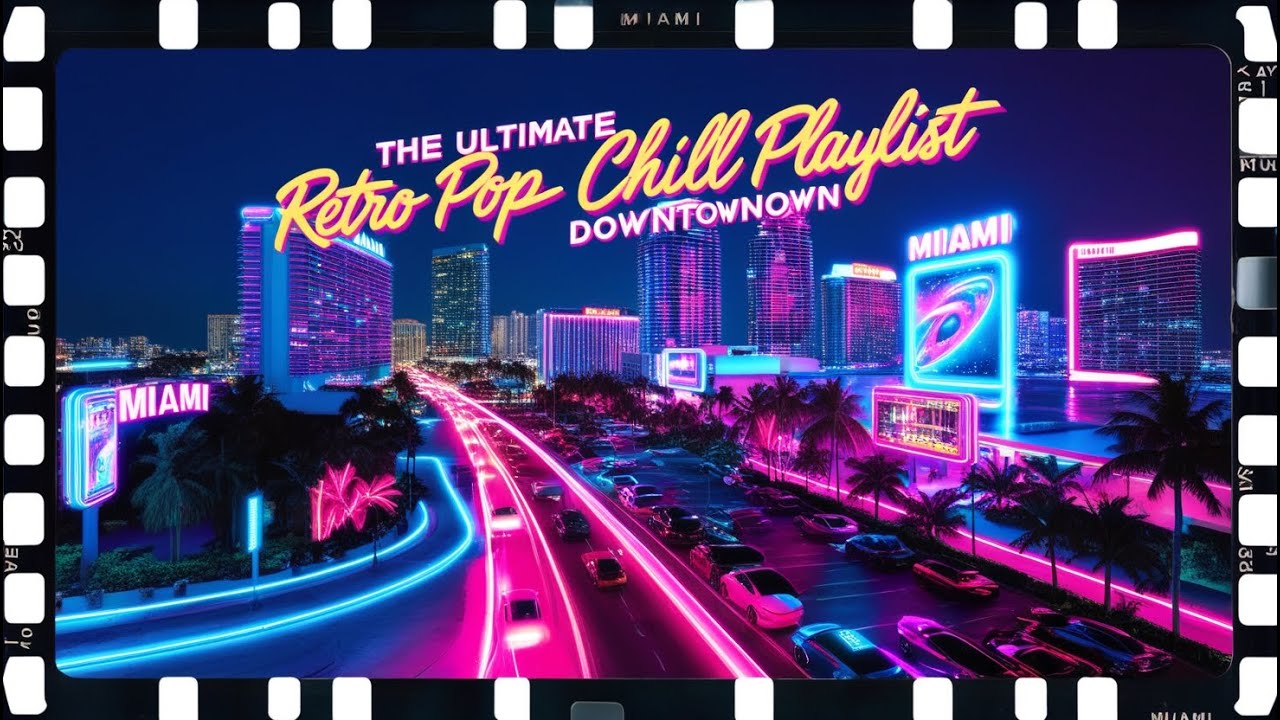 Synthwave 80s Miami Downtown Night | THE ULTIMATE RETRO CITY POP CHILL ...