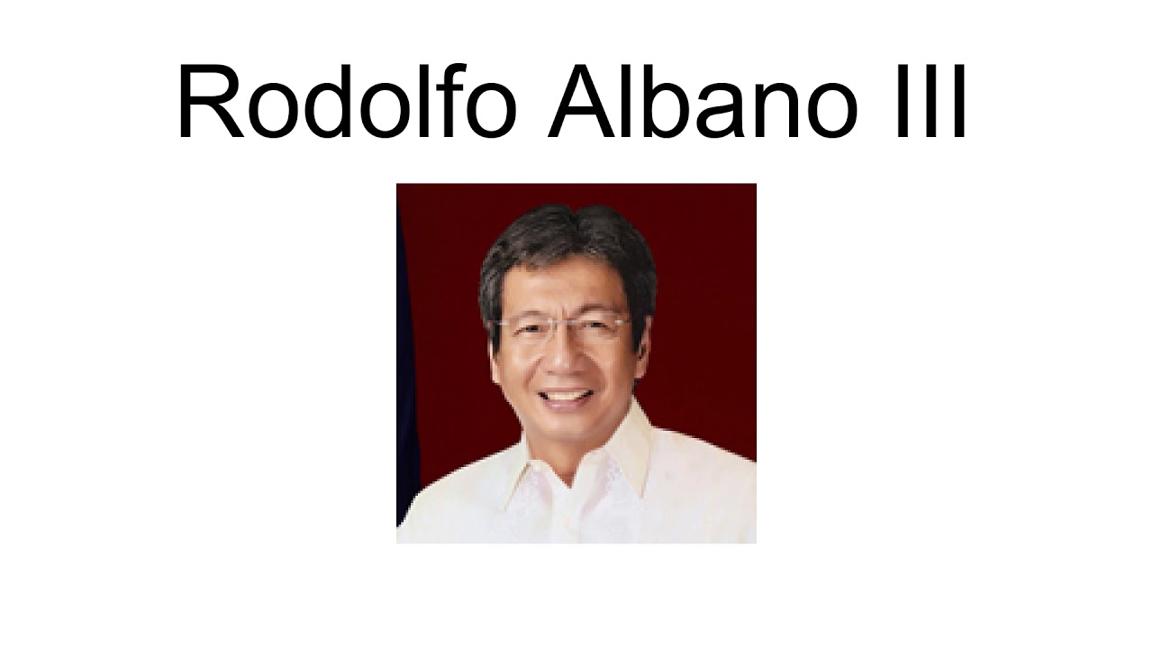 Rodolfo Albano Iii - YouTube
