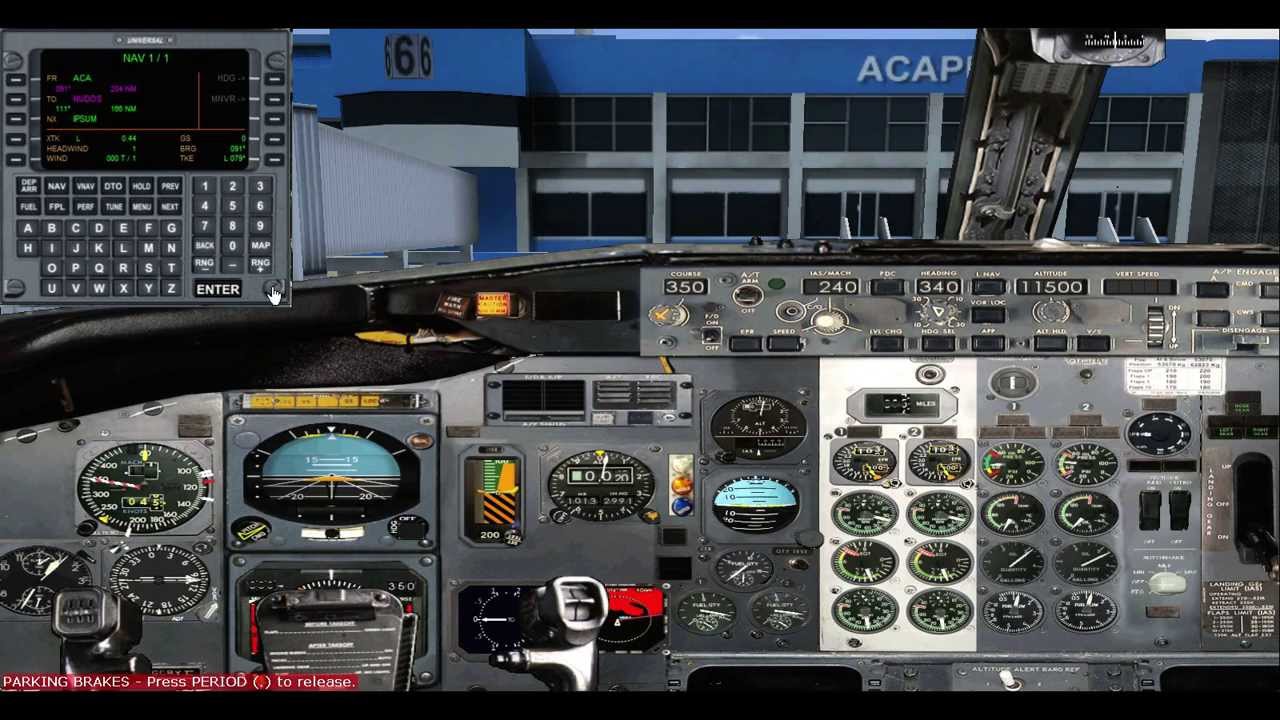 Tinmouse B737-200 Panel Mod FS9 MMAA - YouTube