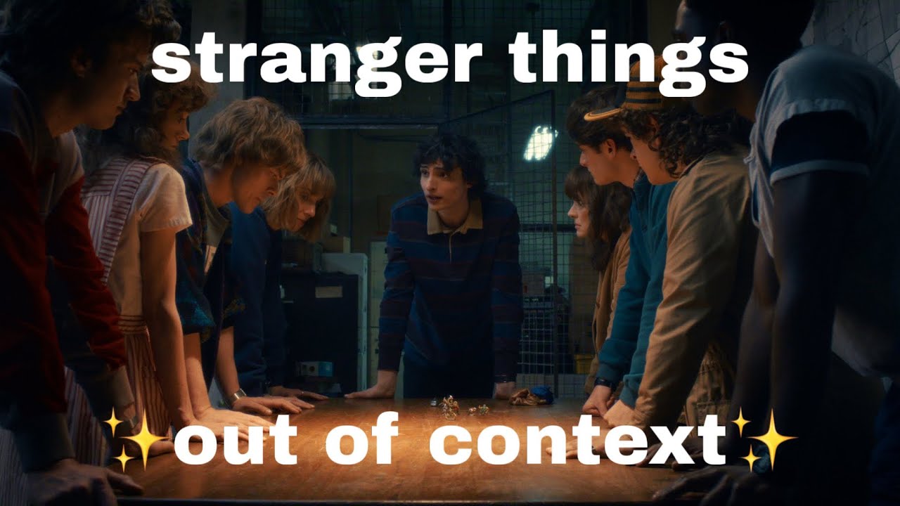 Stranger Things Season 5 Out Of Context - YouTube