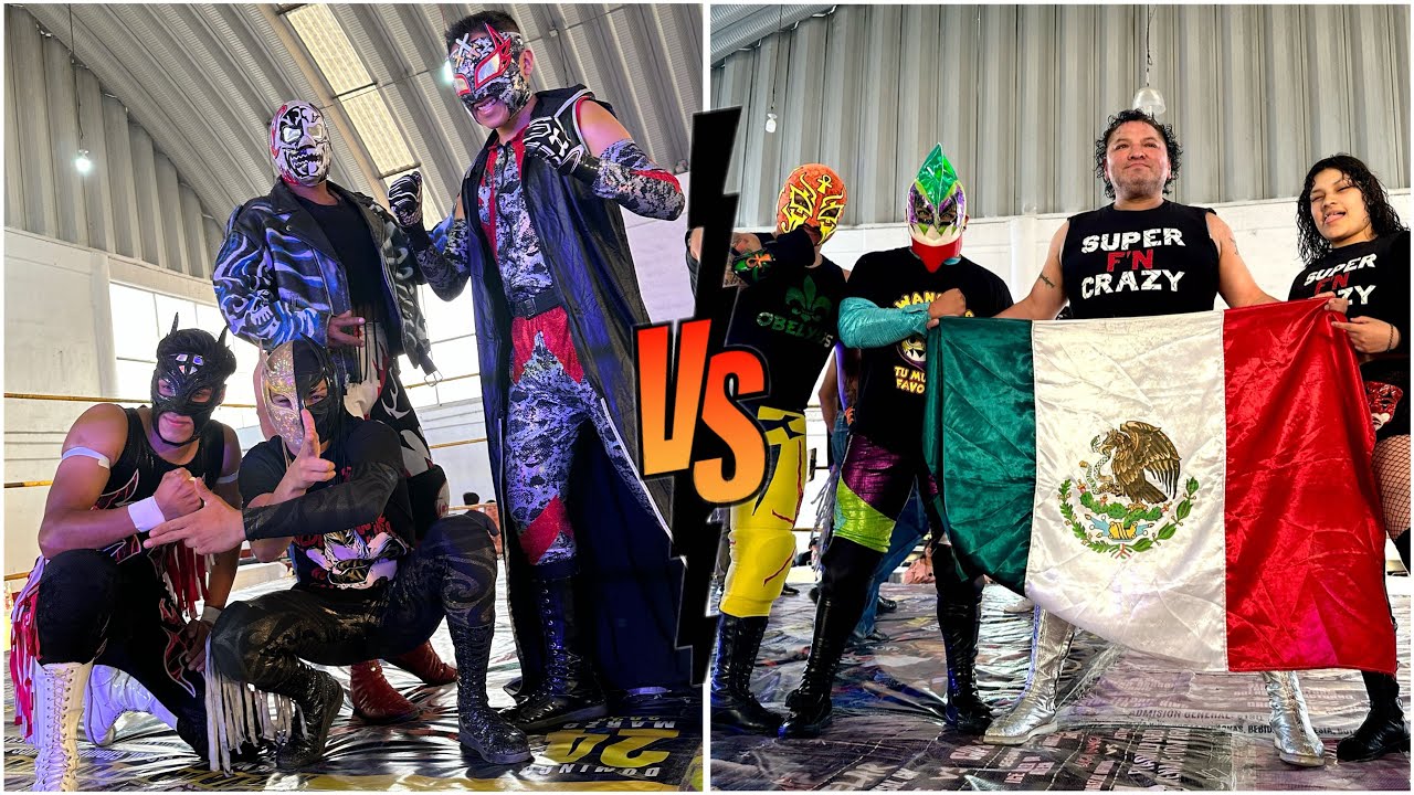 SUPER CRAZY, SUPER CRAZY JR, OBELYUS, PIRAÑA 𝐕𝐒 DR MUERTE, PRÍNCIPE ...