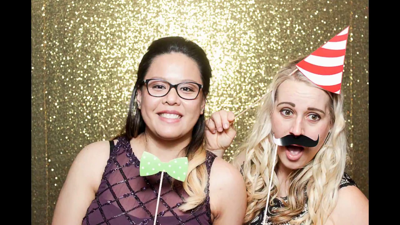 Gold Backdrop Photo-Booth 2017 - YouTube