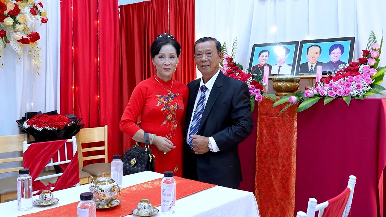 KY NIEM 45 NAM NGAY CUOI ONG BA PHAM VAN SINH & TRAN THI NGOC - YouTube