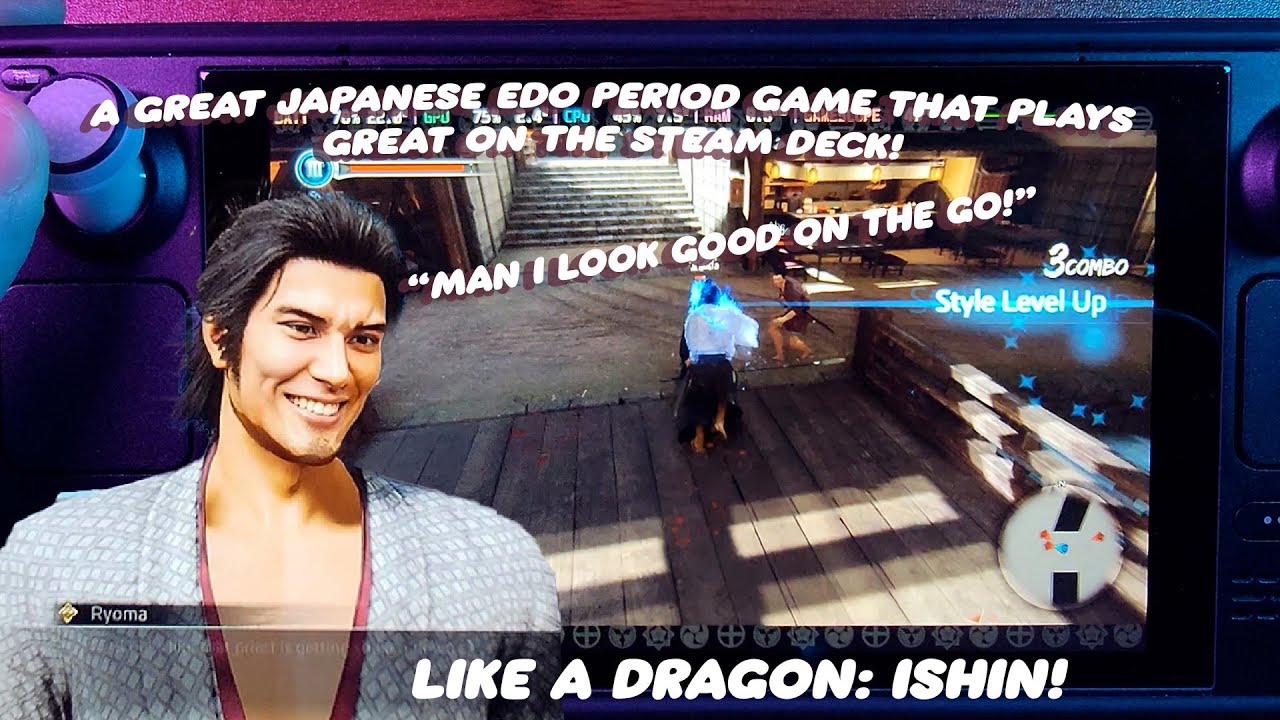 Like a Dragon: Ishin! on the Steam Deck - A Great Japanese Samurai Game ...