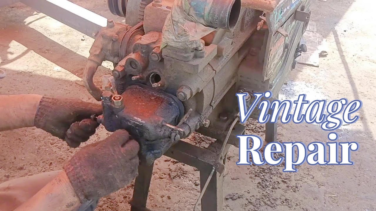 Reviving a vintage engine – bringing old iron back to life - YouTube