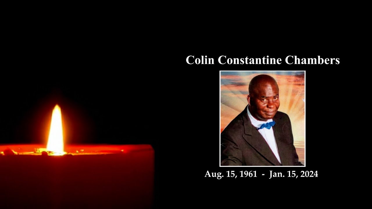 Colin Chambers Thanksgiving Service ( Sound and Vision Production ...