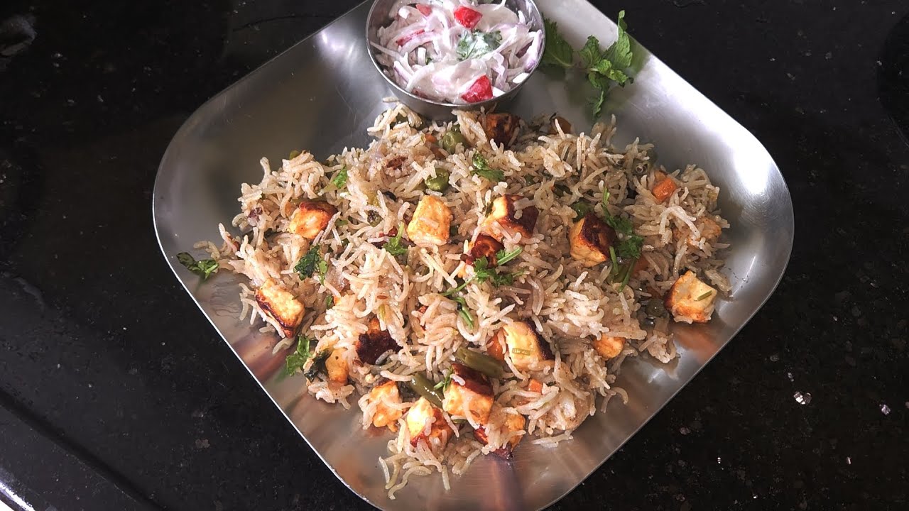 😍PANEER PULAO RECIPE | EASY FOR LUNCH BOX ️‍🔥 | Sweet And Spice - YouTube