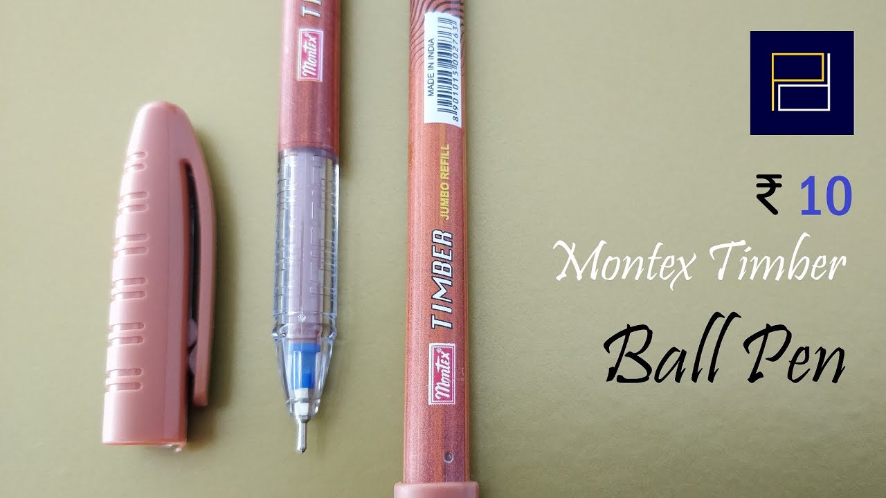 Montex Timber Ball Pen an INR 10 - 663 - YouTube