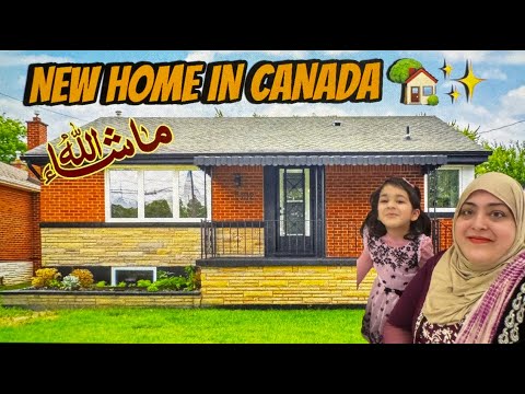 Canada New Home Tour | First House in Canada | Single Mom Life in Canada