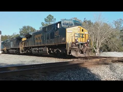 CSX Q441 at the Crawford diamond - YouTube