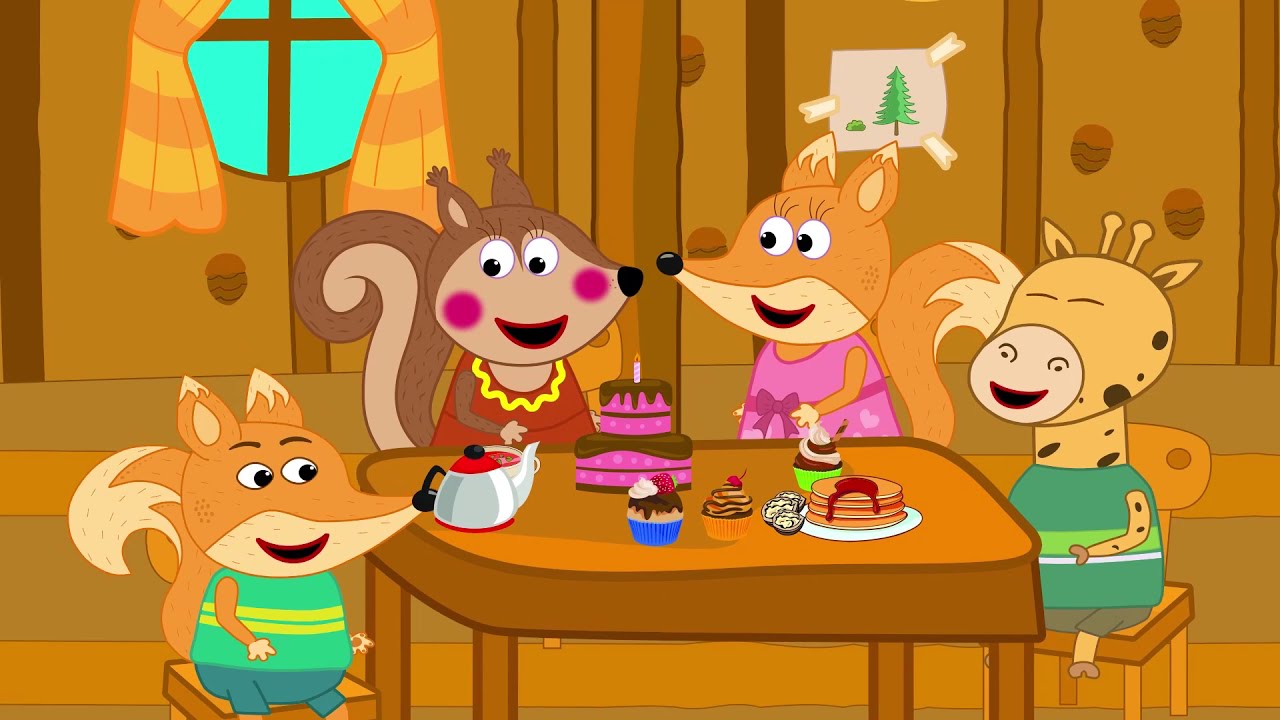 Fox Family and Friends cartoons for kids new season The Fox cartoon ...
